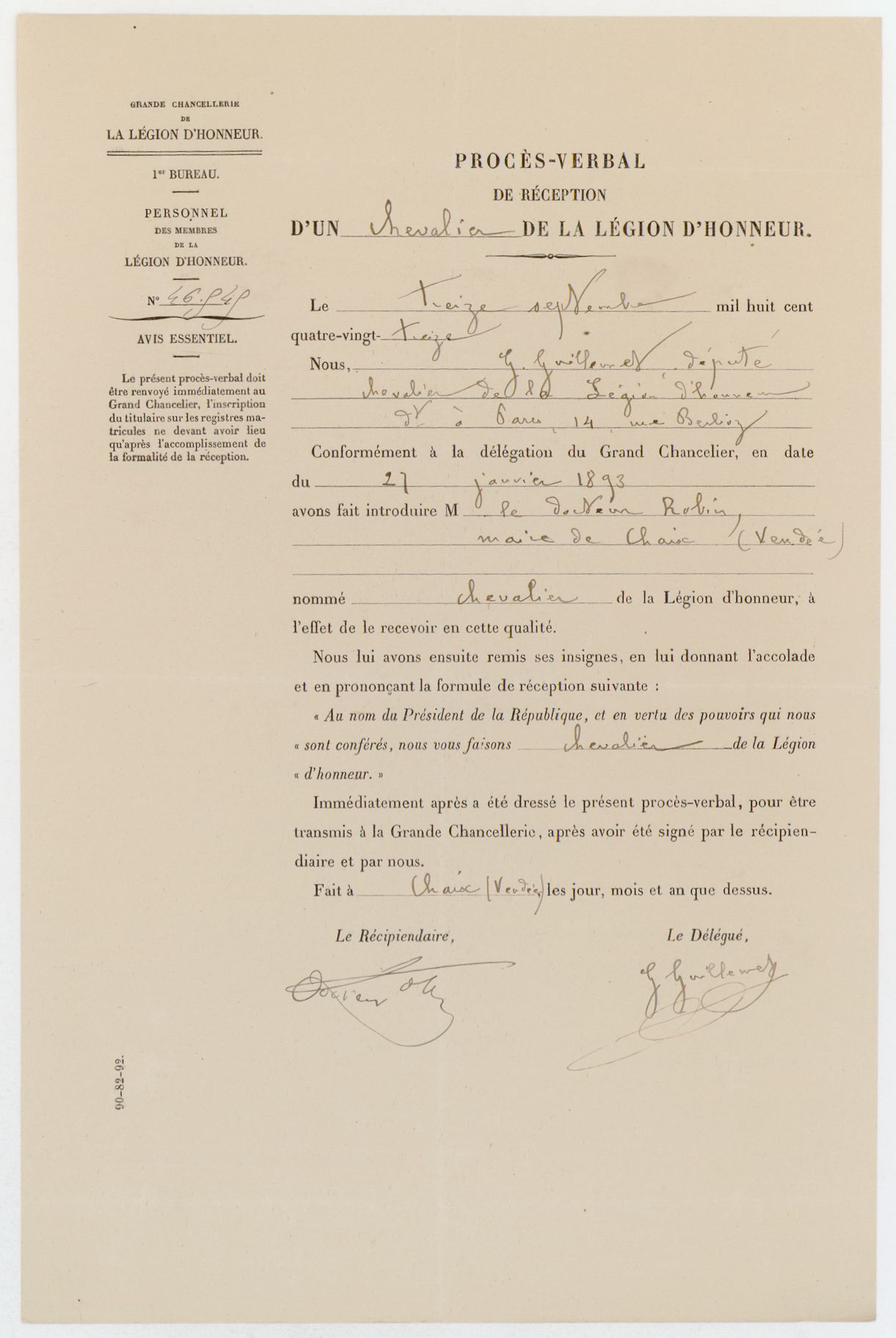 Robin, Armand Charles (1819-....) (FranceArchives)