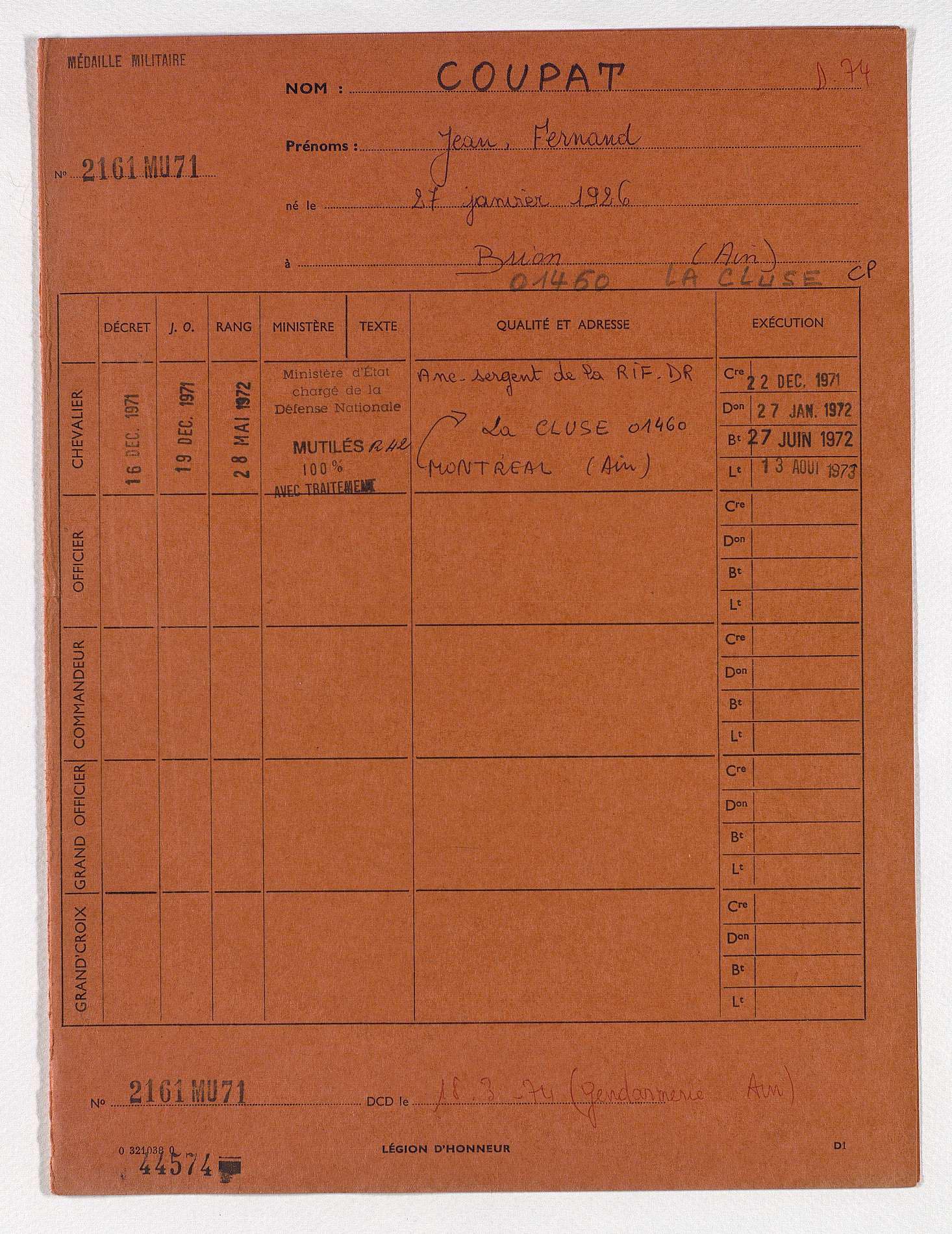 Brion (Ain) (FranceArchives)